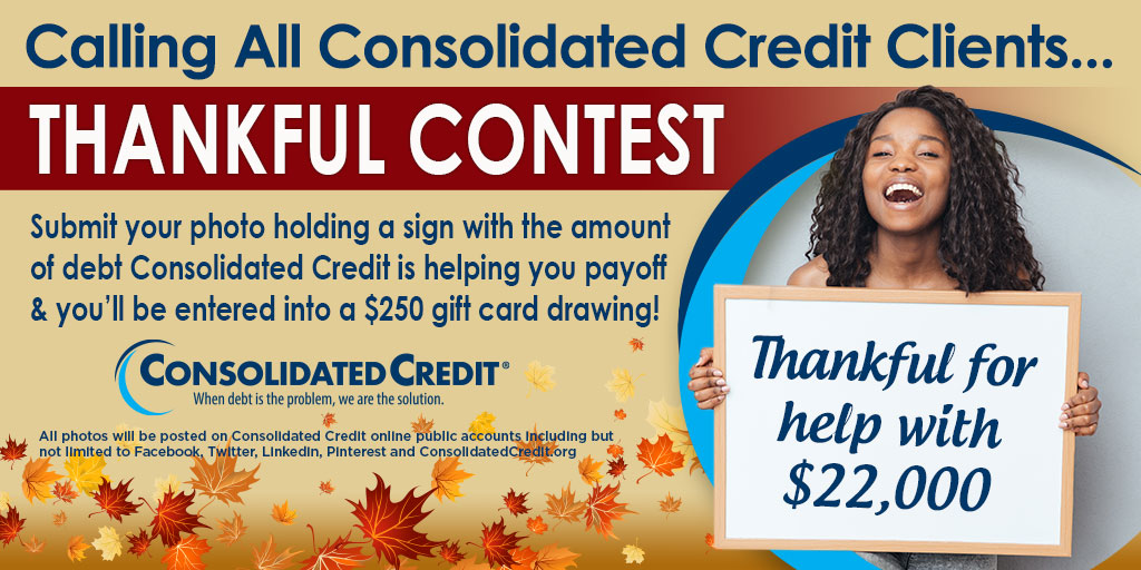 Current Contests & Contest Rules | Consolidated Credit